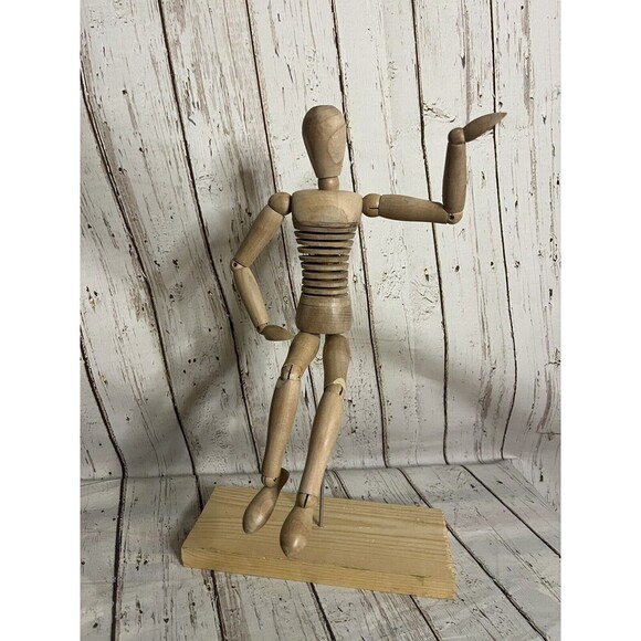 Unbranded | Toys | Wooden Human Body Model Mannequin Poseable Drawing ...
